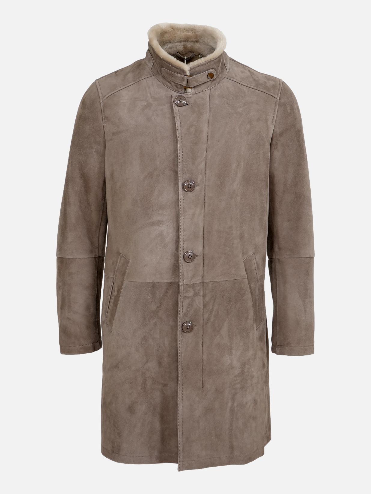 Carlo, 100 cm. - krave - ruskind lammekort - mand - mørk eg – Stampe ...